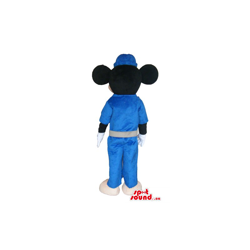 Professional blue dressed Mickey Mouse cartoon character - SpotSound ...