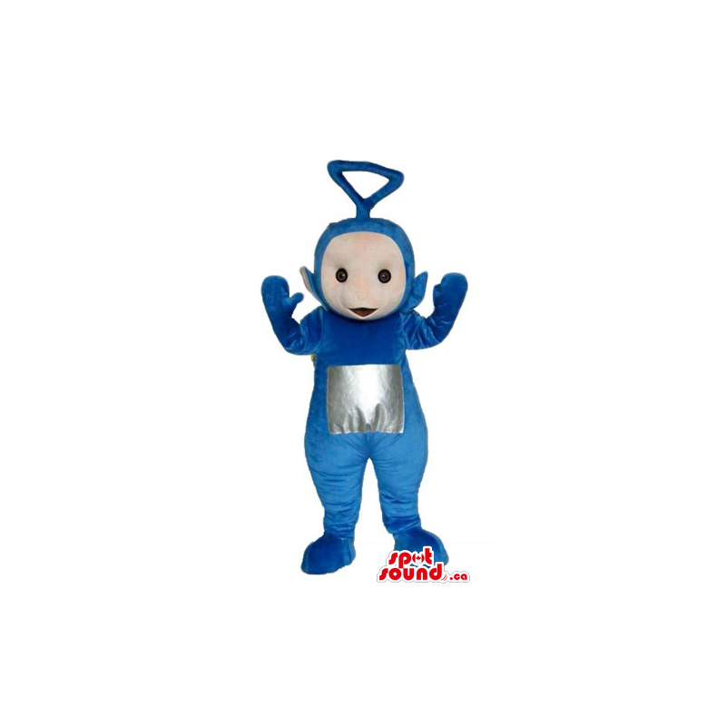 Blue teletubby cartoon character Mascot costume fancy dress - SpotSound ...