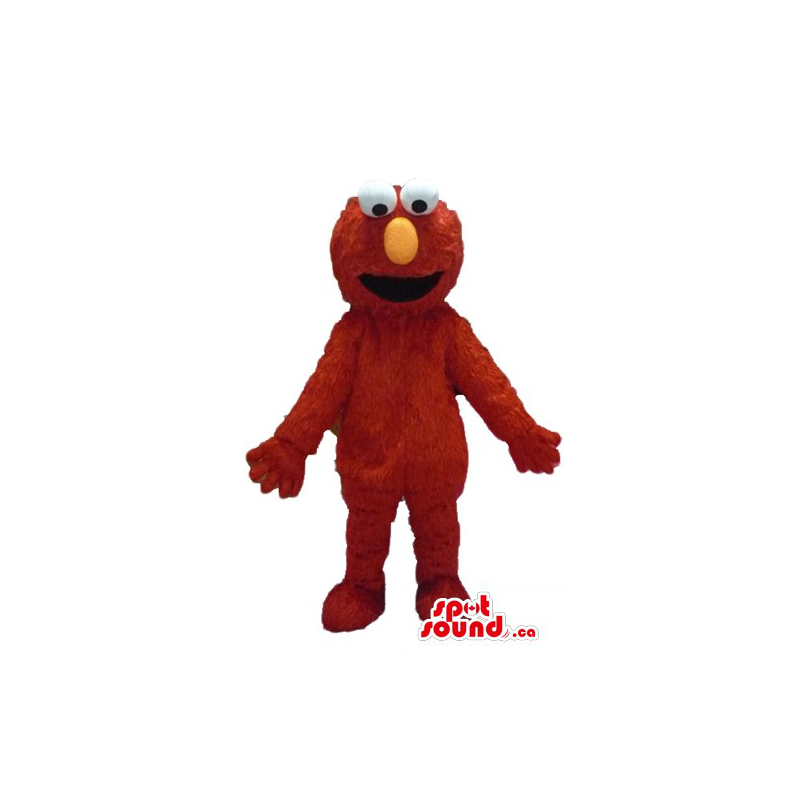Sesame Street Elmo vestido de lujo del traje de la mascota del monstruo ...