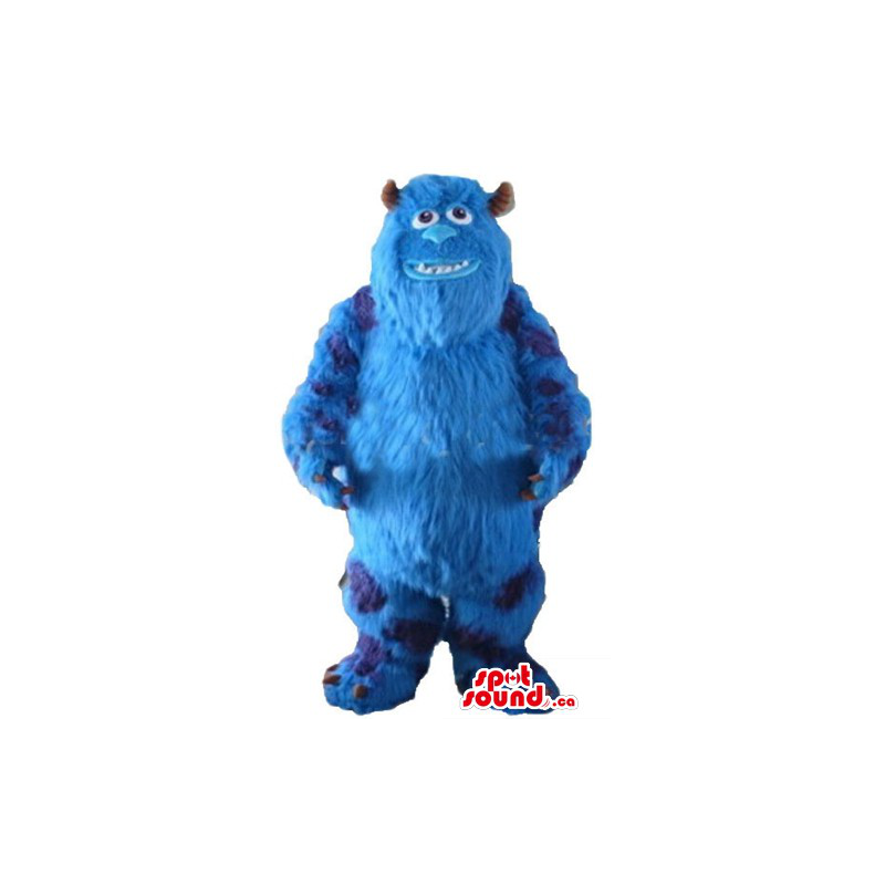 Blu monster Sully cartoon character Mascot costume fancy dress ...