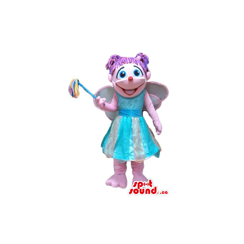 Abby Cadabby cartoon character Mascot costume fancy dress - SpotSound ...