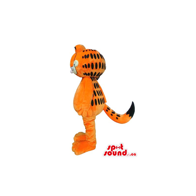Garfield orange cat cartoon character Mascot costume fancy dress ...