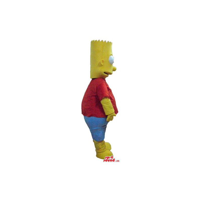 The Simpsons Bart Simpson cartoon character Mascot costume - SpotSound ...